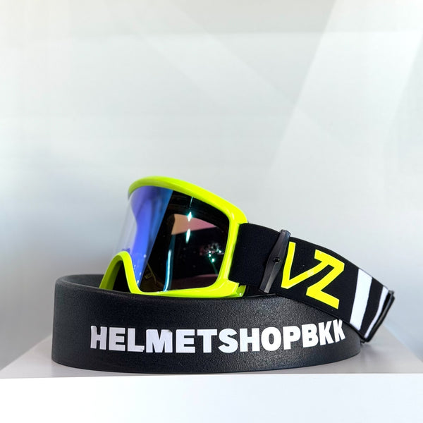 แว่นกันลม FASTHOUSE VONZIPPER BEEFY KAST GOGGLE HIGH VIZ – Helmetshopbkk
